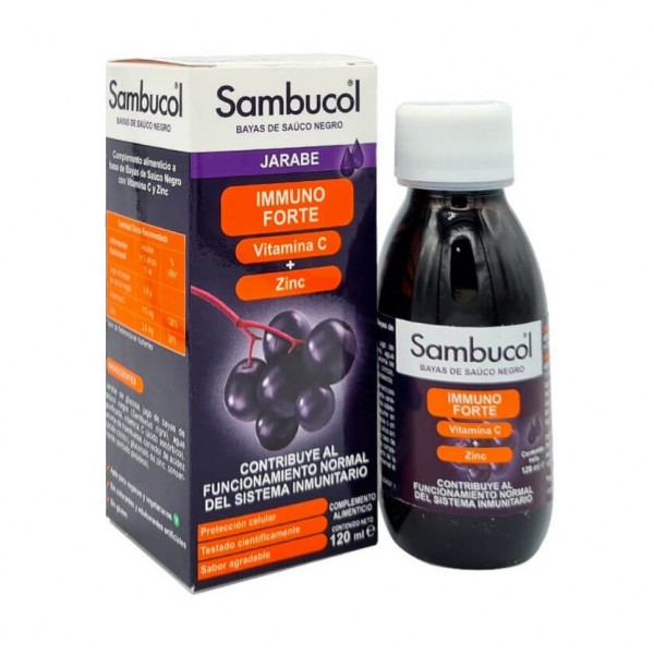 Sambucol Immuno Forte Jarabe 120 ml - tiendasjnc.com